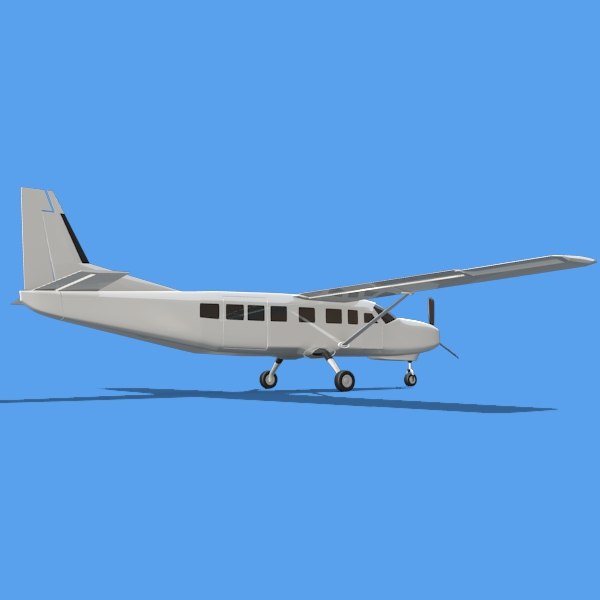 3d model cessna grand caravan