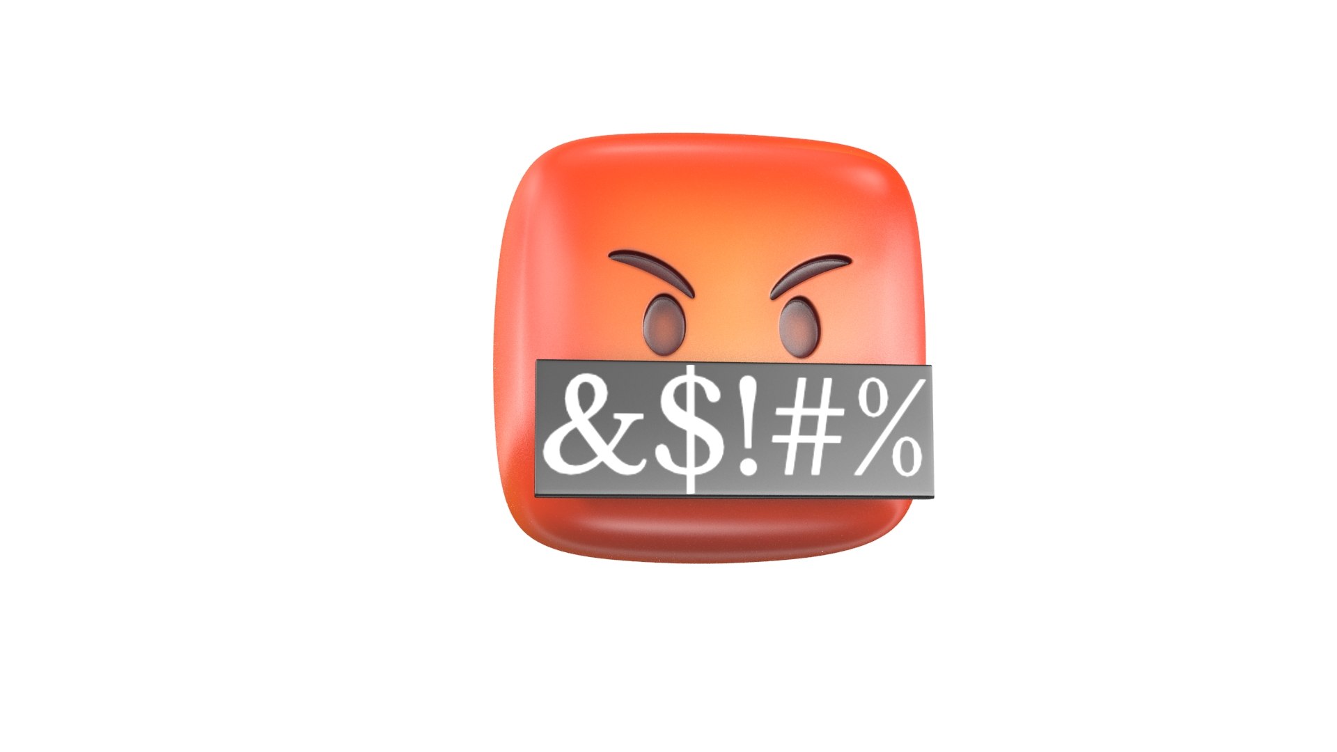 Smiley Face Emoji 34 3D Model - TurboSquid 2070291