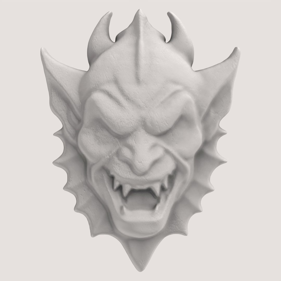 Gargoyle Head 7 3D Model - TurboSquid 2382074