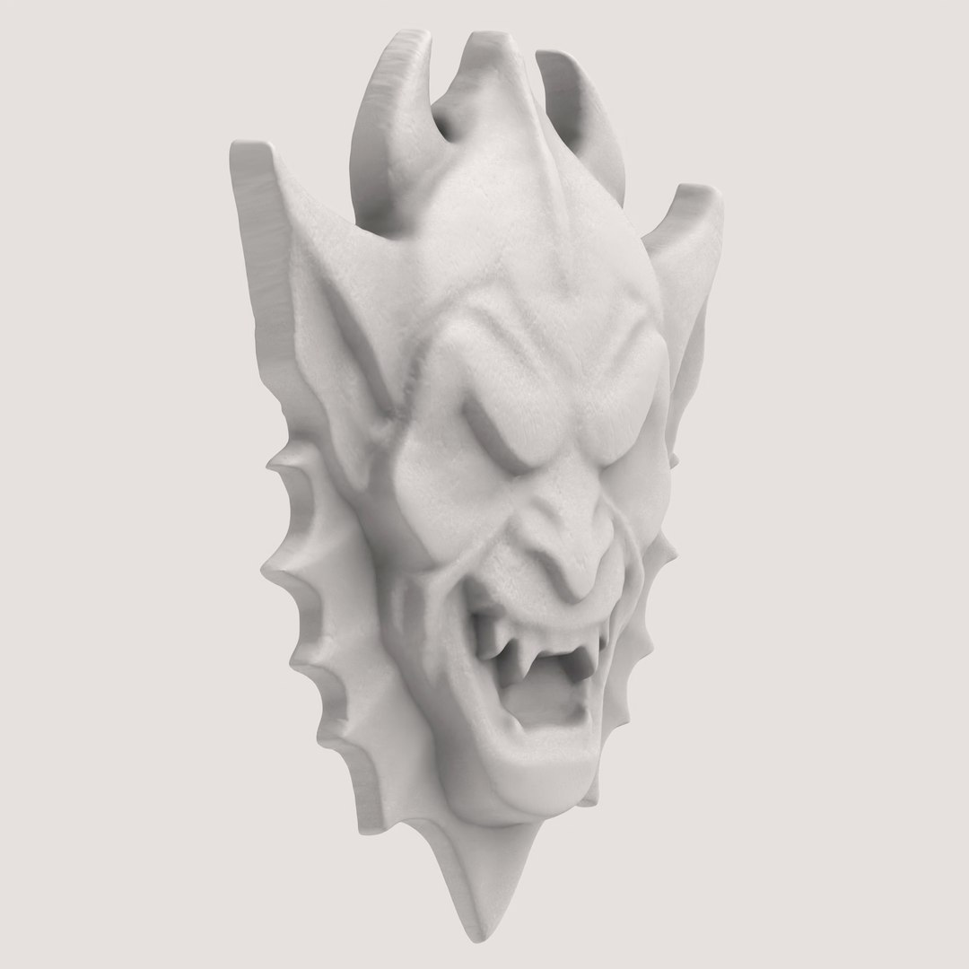 Gargoyle Head 7 3D Model - TurboSquid 2382074
