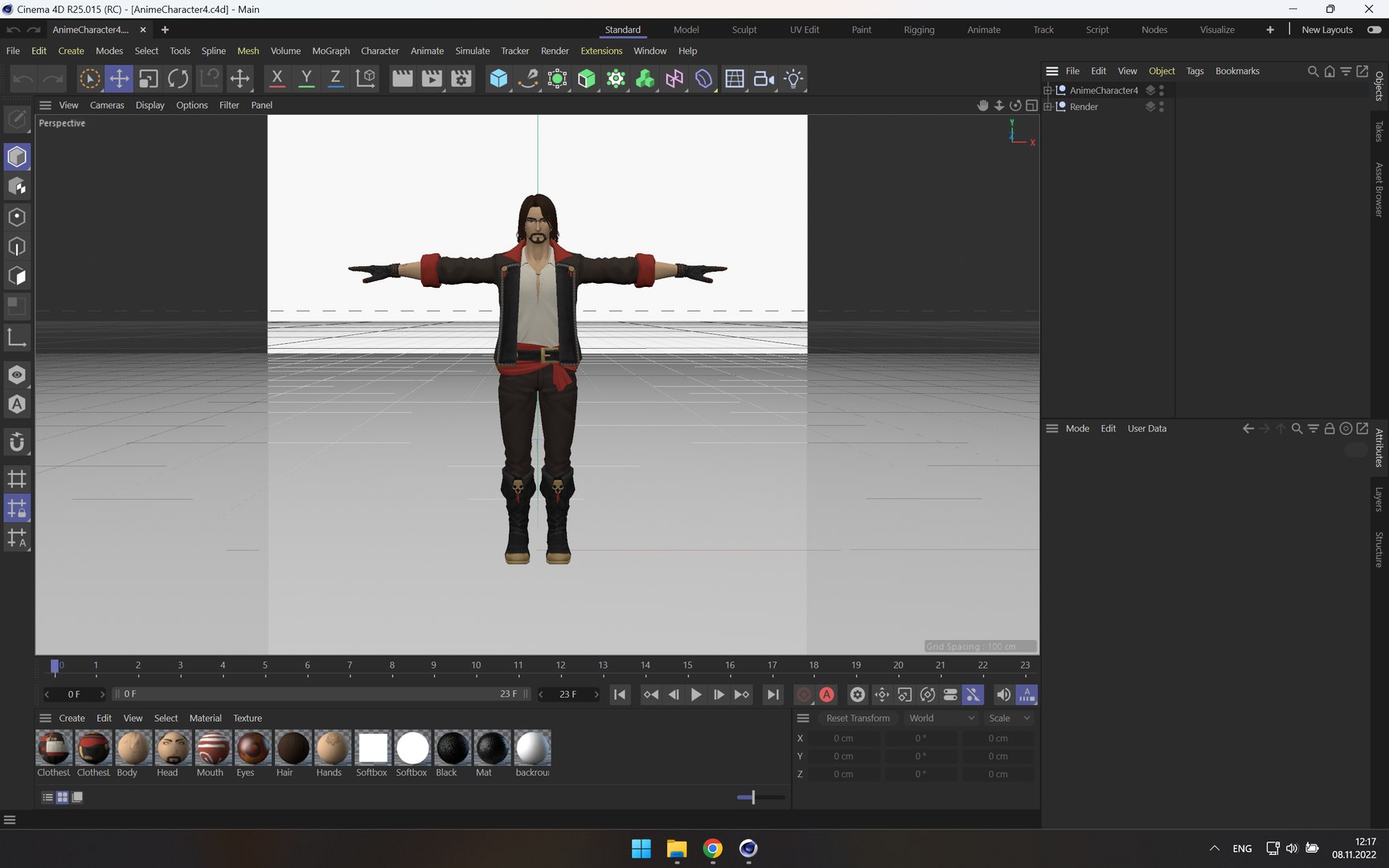 3D Model Anime Character V4 - TurboSquid 2086062