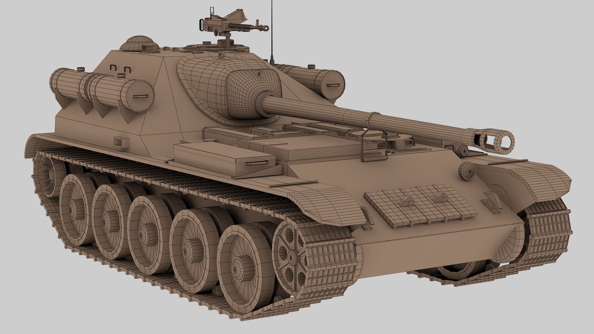SU 101 Uralmash 3D Model - TurboSquid 1905317