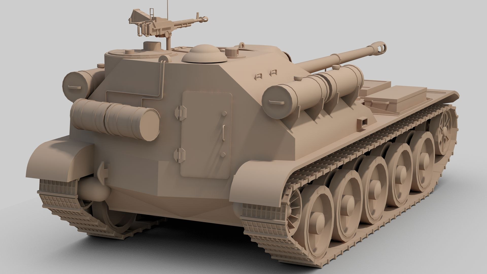 SU 101 Uralmash 3D Model - TurboSquid 1905317