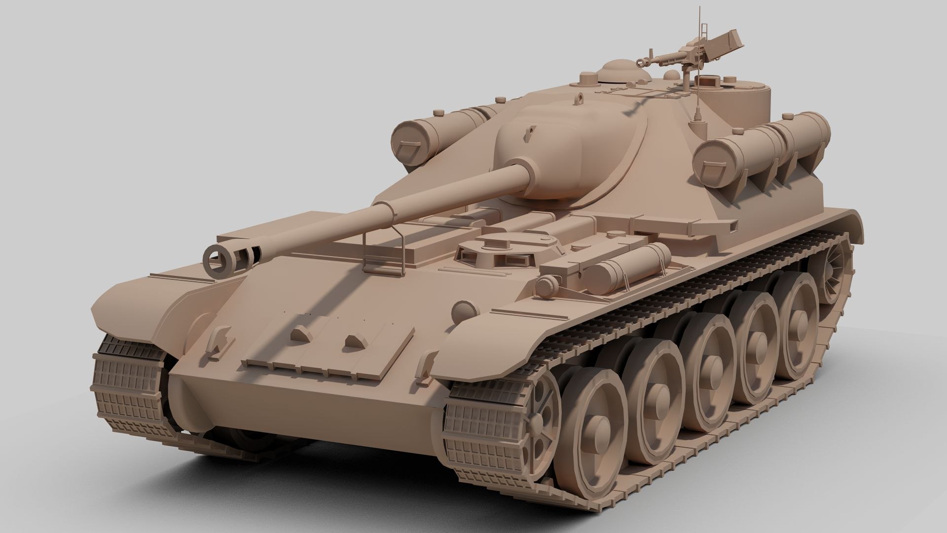 SU 101 Uralmash 3D Model - TurboSquid 1905317