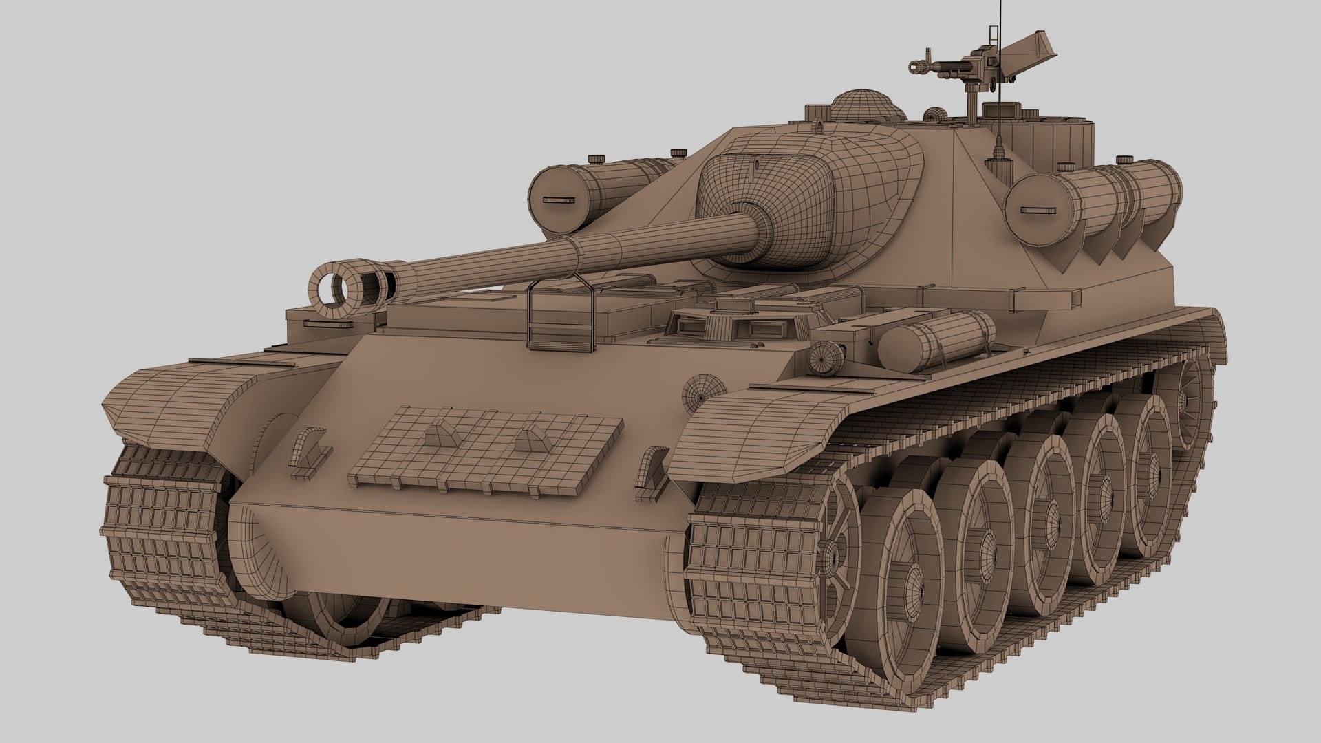 SU 101 Uralmash 3D Model - TurboSquid 1905317
