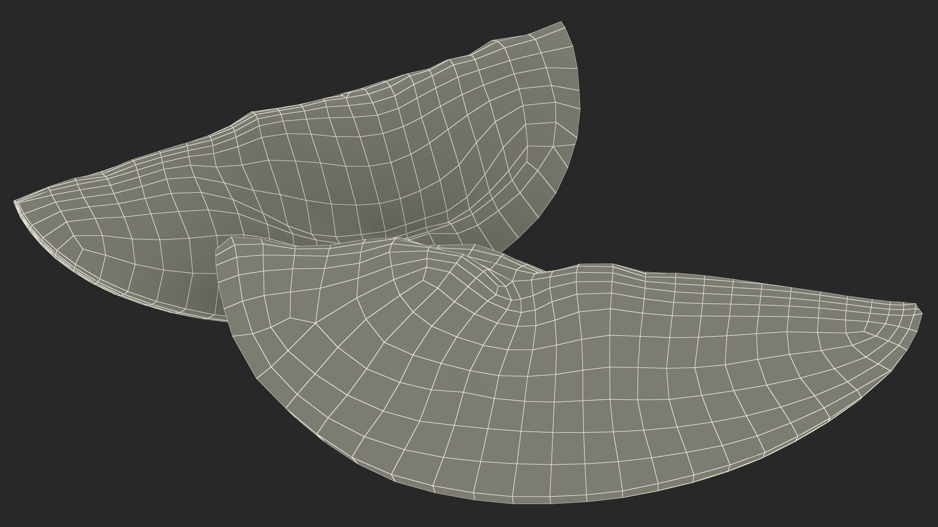 3D Hard Boiled Egg Quarters Model - TurboSquid 1975145