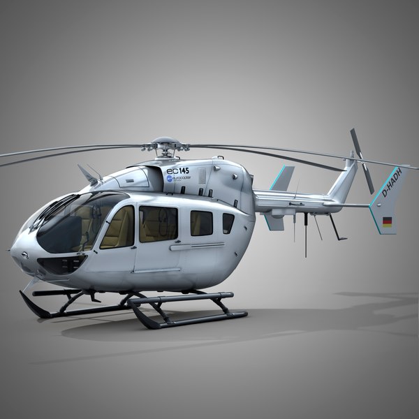 ec 145 bussines 3d model