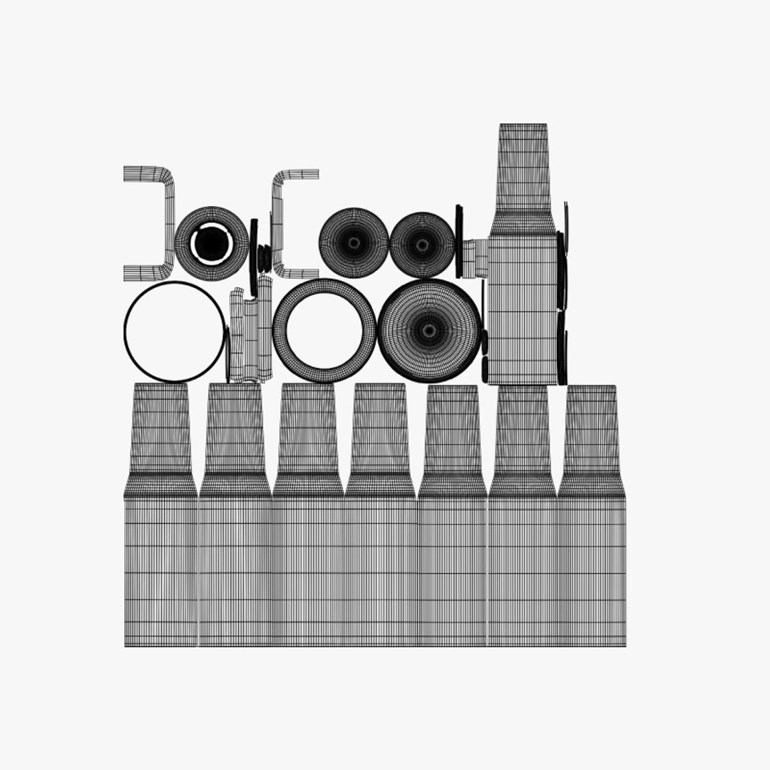 3D Basic Tumbler Cup - Geometry Only No Textures No Materials ...