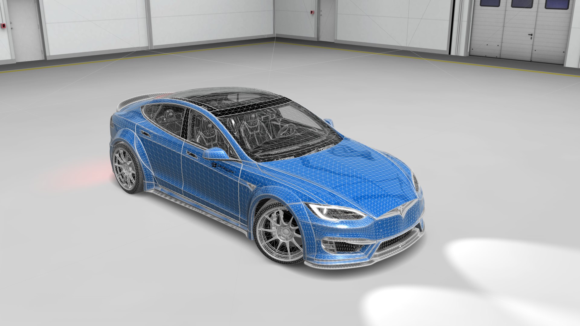 3D Model Tesla Model S - Textures And Rigged - TurboSquid 2053612