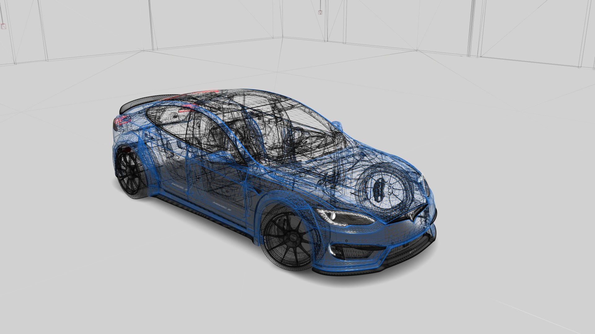 3D Model Tesla Model S - Textures And Rigged - TurboSquid 2053612