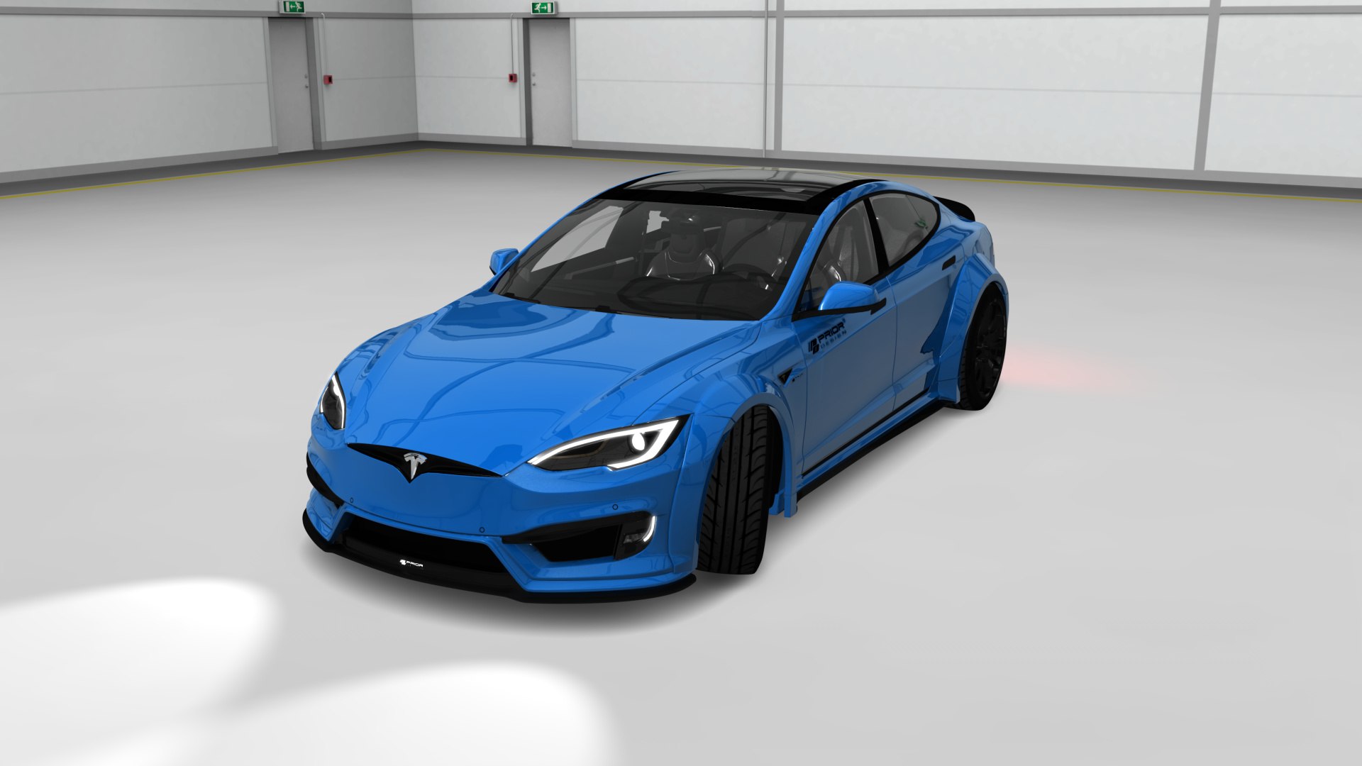 3D Model Tesla Model S - Textures And Rigged - TurboSquid 2053612