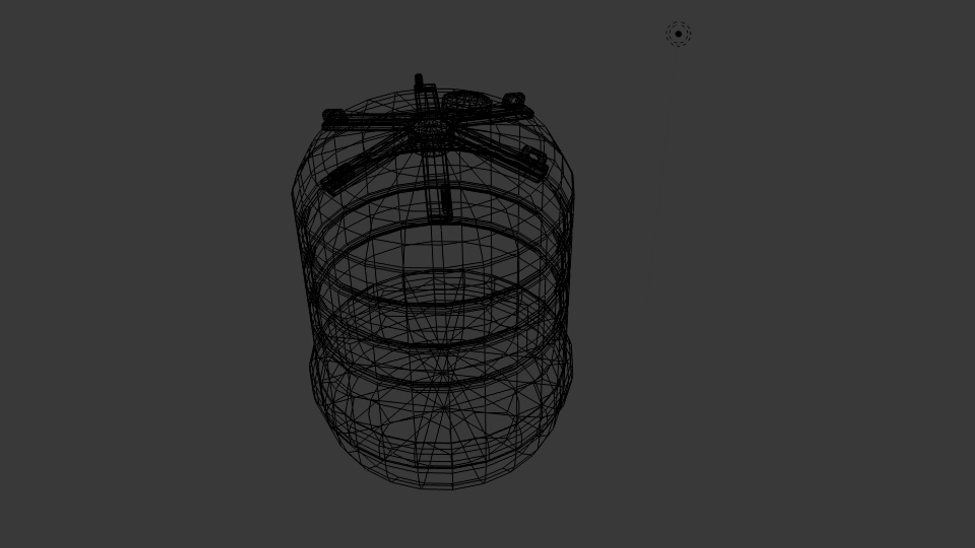 3d model carbery 5000 water tank