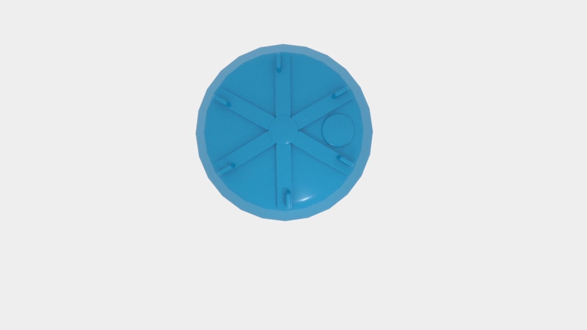 3d model carbery 5000 water tank