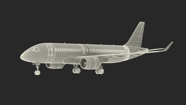 3D airbus a220 100 interior - TurboSquid 1610996