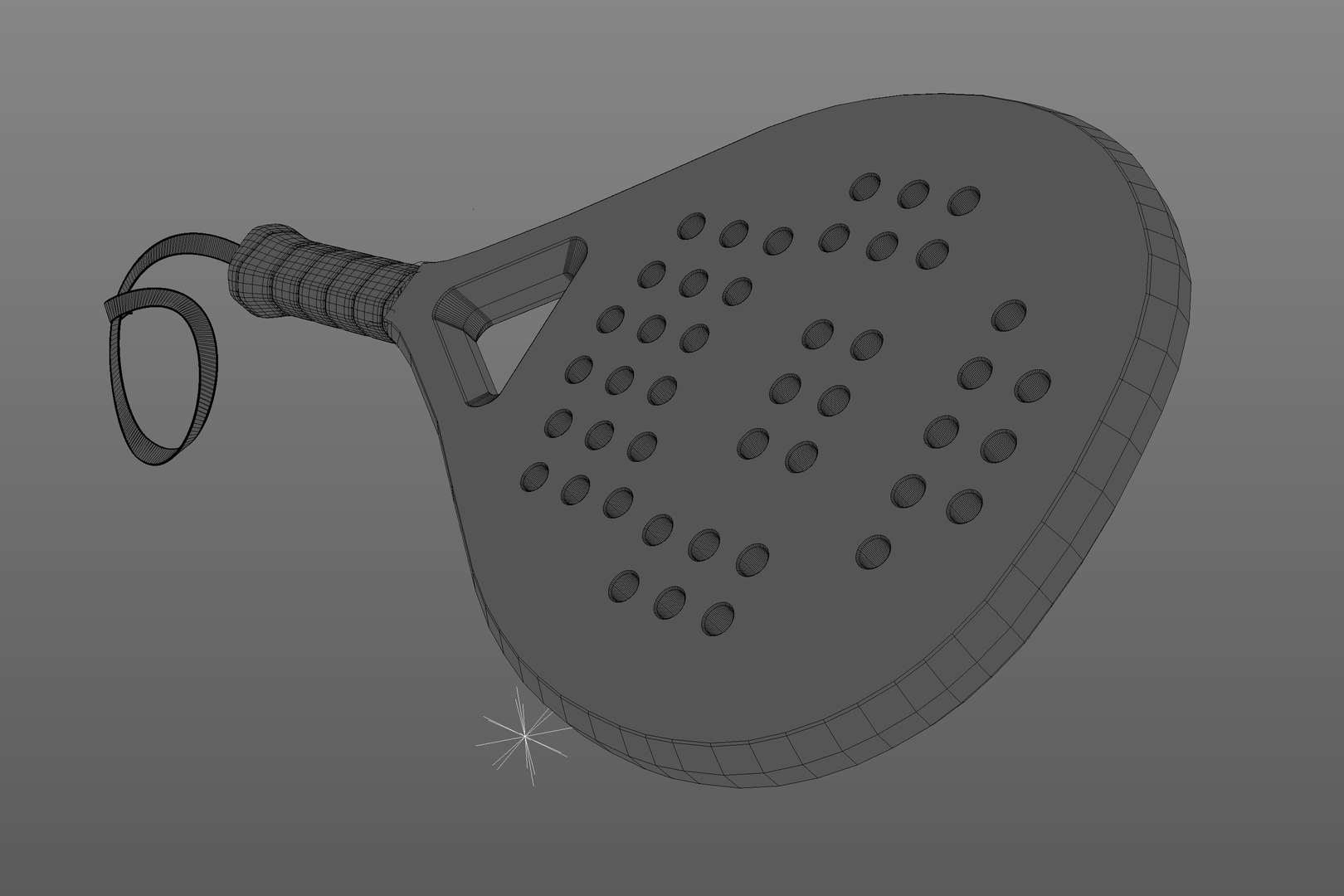 3D Padel Tennis Racket - TurboSquid 2211267