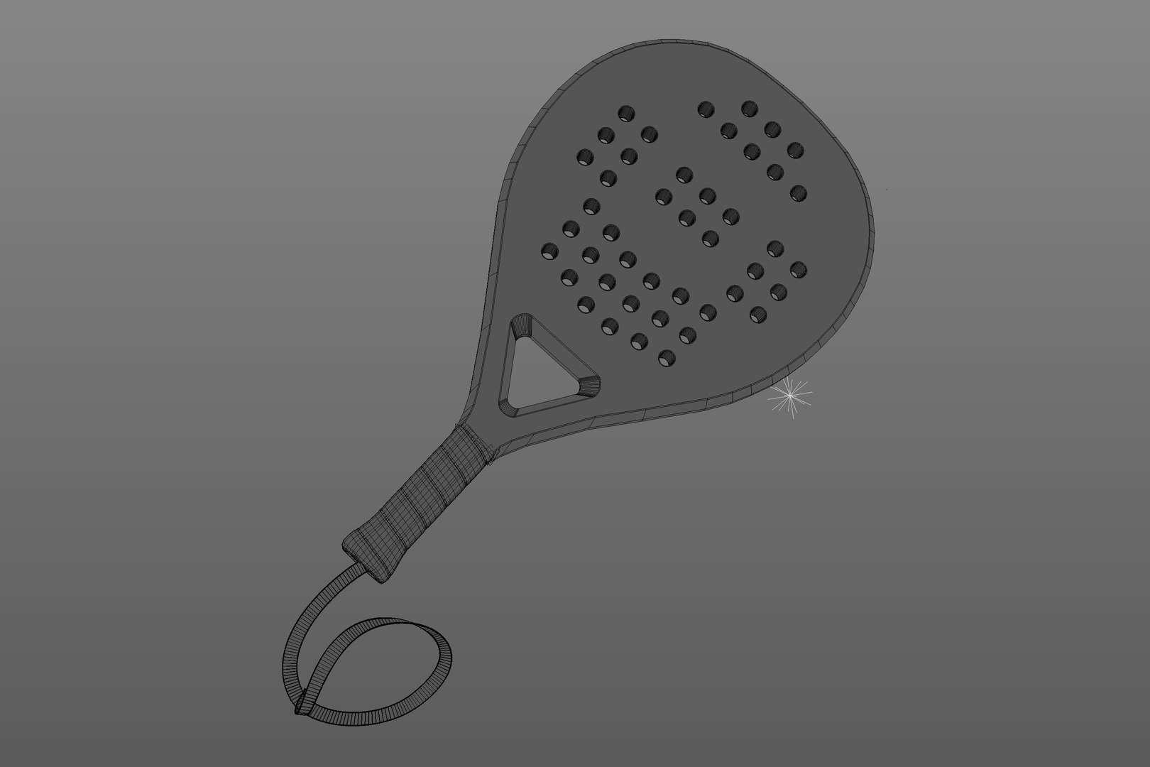 3D Padel Tennis Racket - TurboSquid 2211267