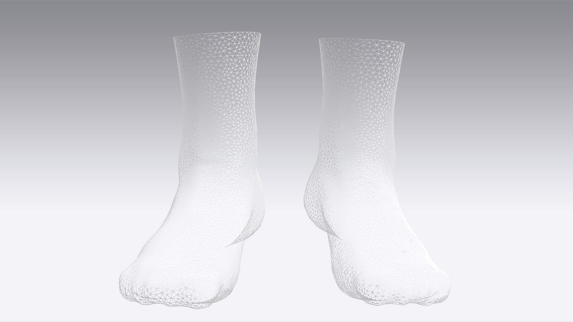 3D Model Socks - White - TurboSquid 2188579
