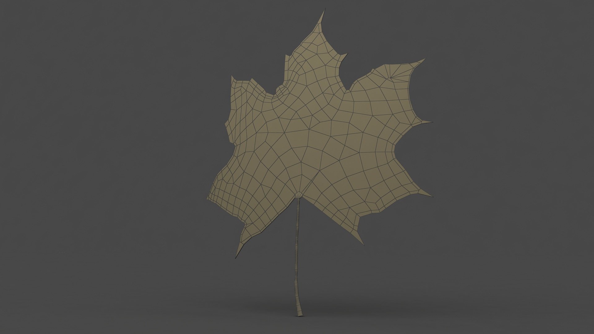 3D Model Maple Leaf V2 - TurboSquid 2039368