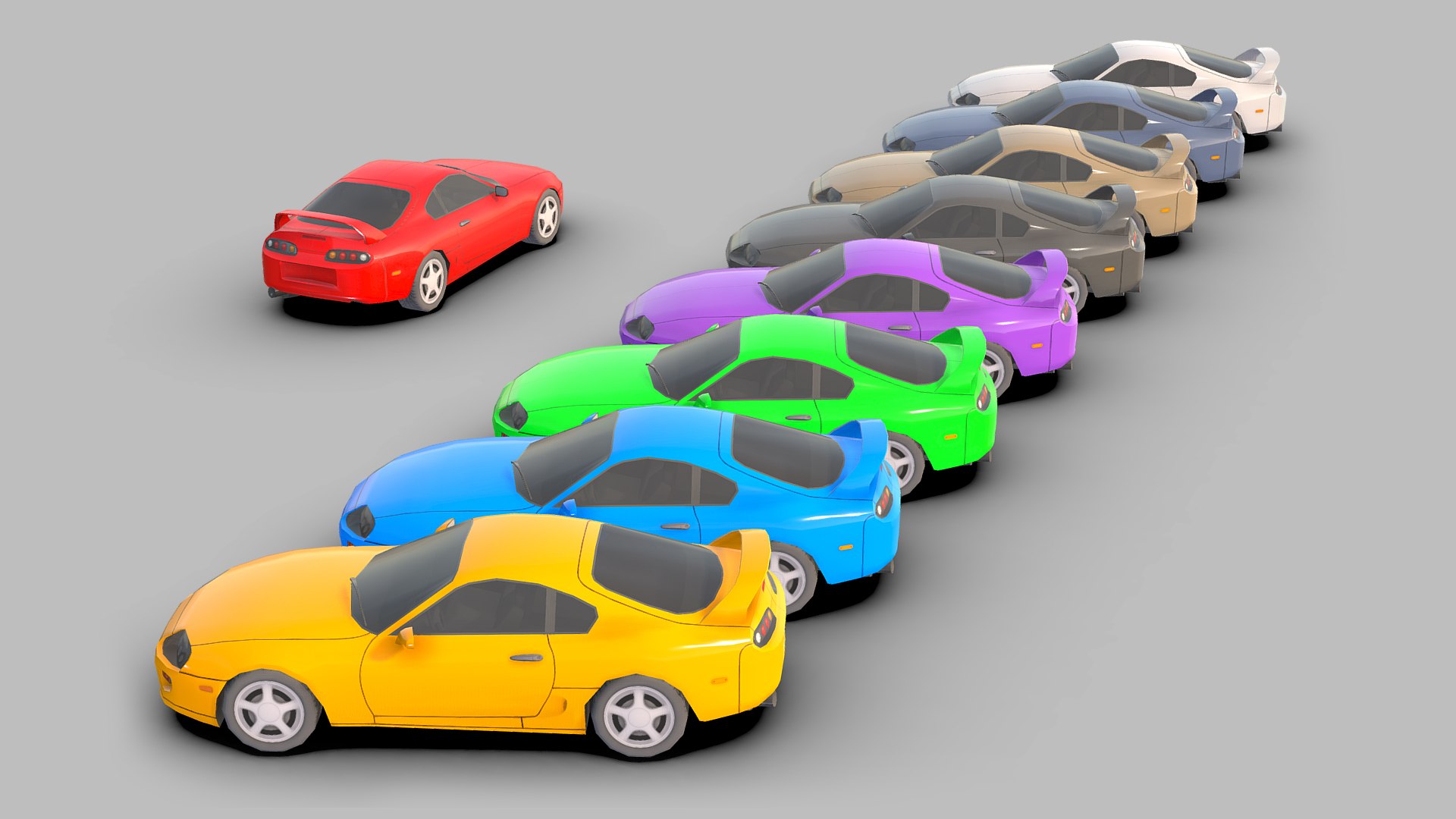 3D Classic Car Pack Model - TurboSquid 2183773
