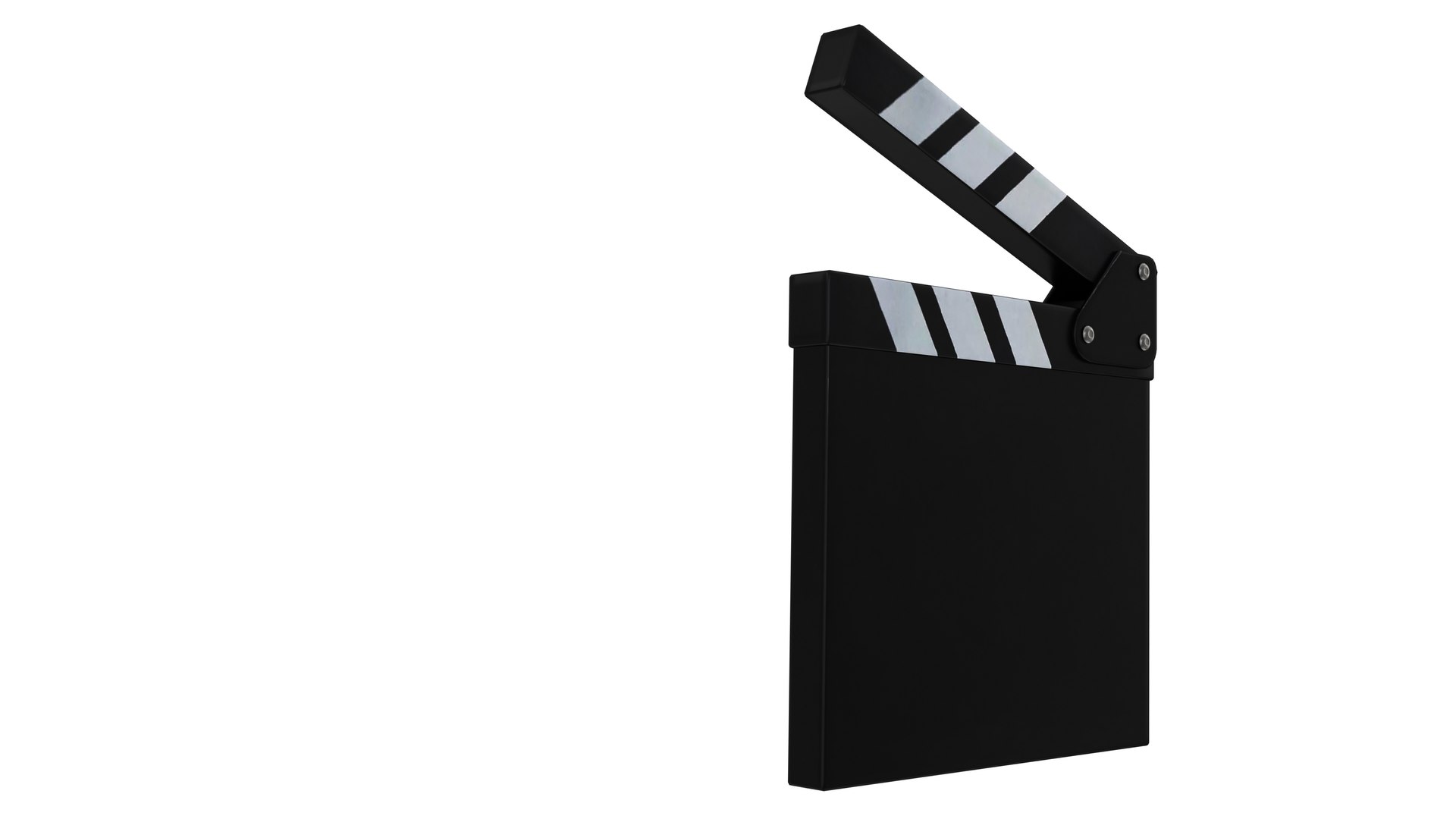 Clapperboard Model - TurboSquid 2233033