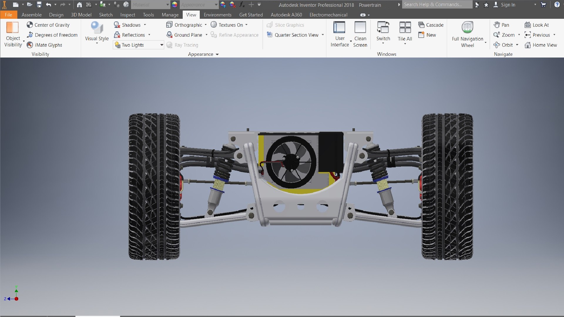 Suspension And Powertrain 3d Model Model - TurboSquid 2339606