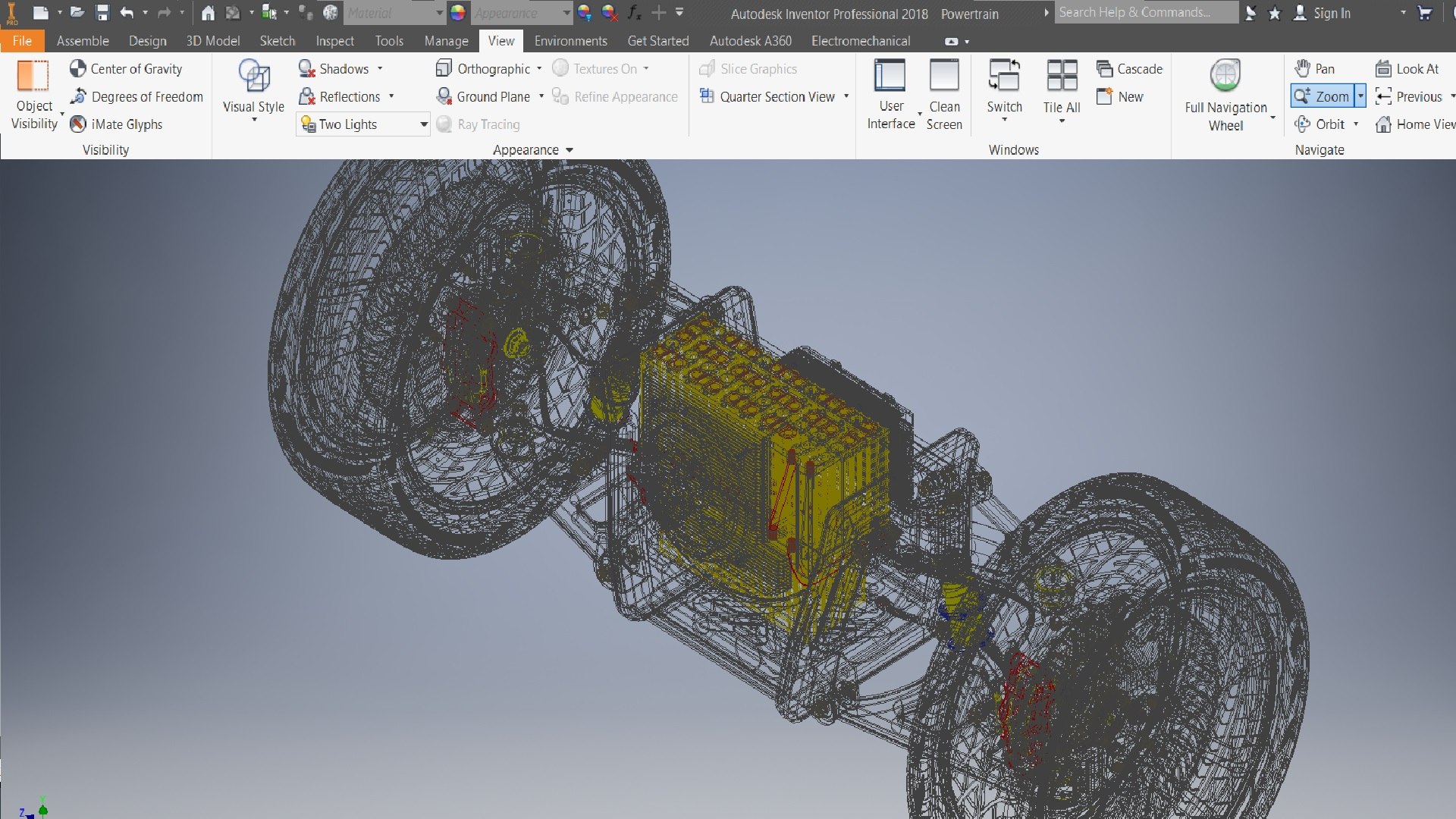 Suspension And Powertrain 3d Model Model - TurboSquid 2339606