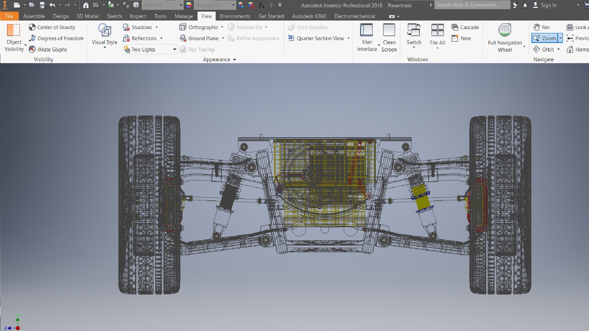 Suspension And Powertrain 3d Model Model - TurboSquid 2339606