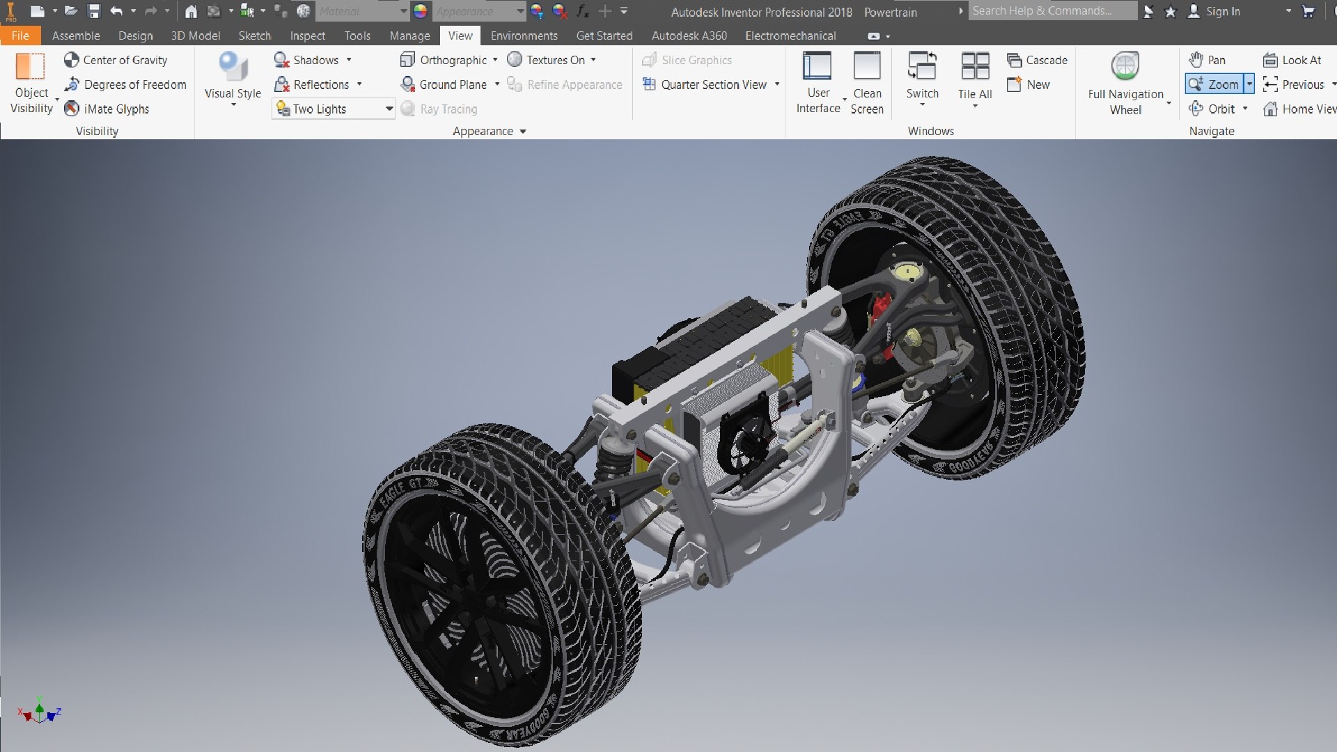 Suspension And Powertrain 3d Model Model - TurboSquid 2339606