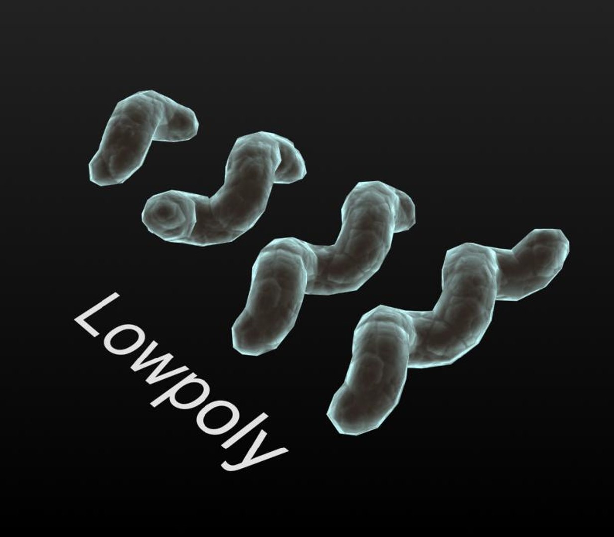 Bacteria Nitrospirae 3D Model - TurboSquid 1168738