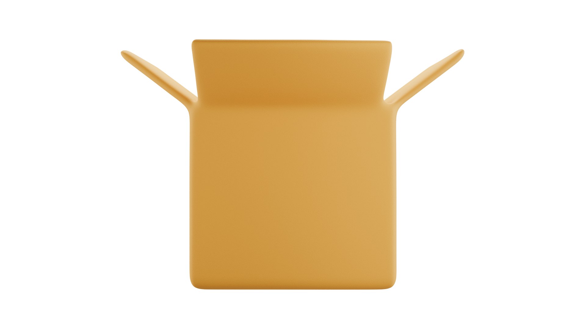 Parcel Box Icon 3D Model - TurboSquid 2470927