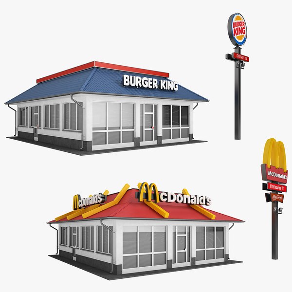 McDonalds 3D Models for Download | TurboSquid