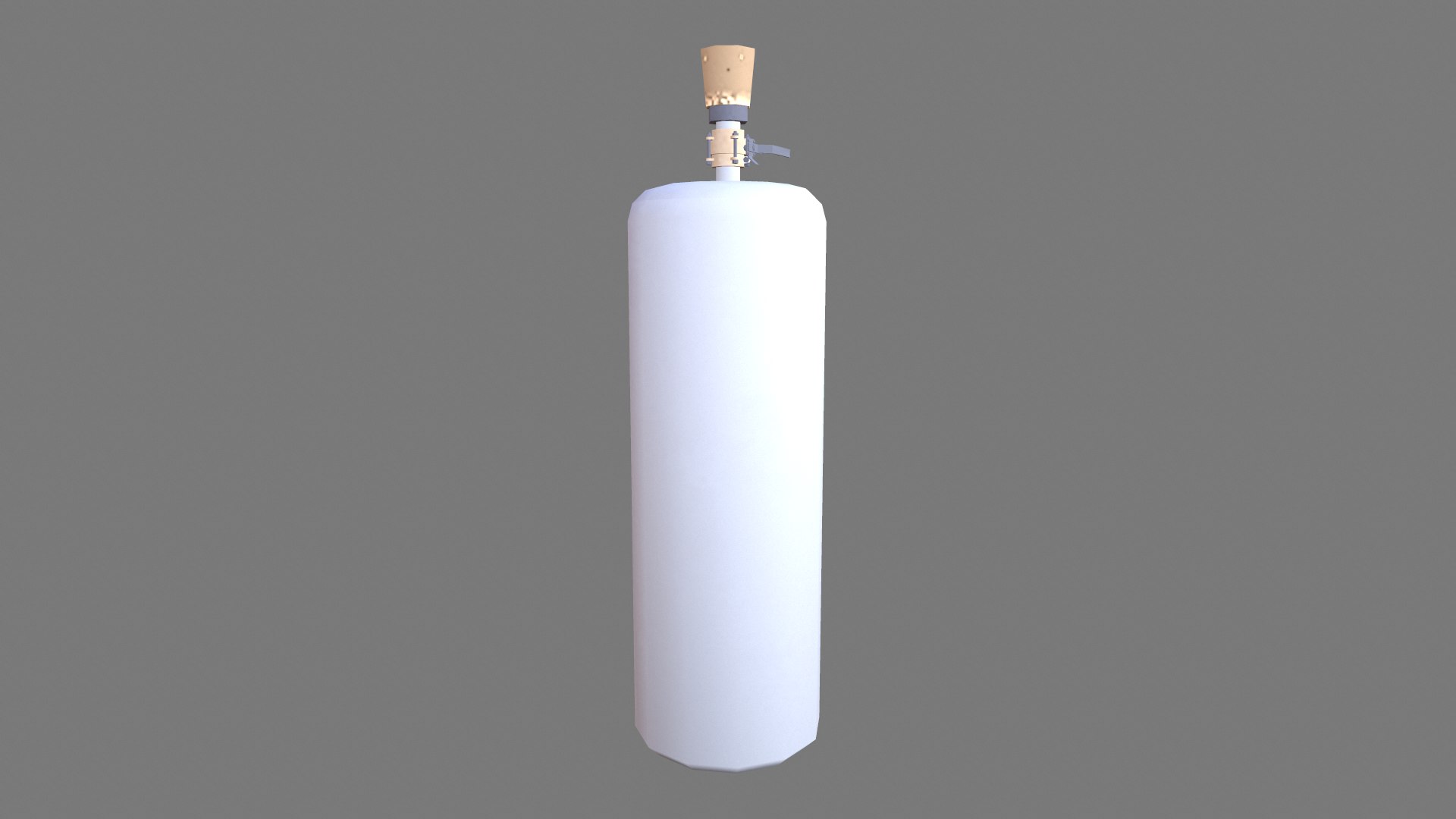 3D Metal Cylinder Model - TurboSquid 2297993