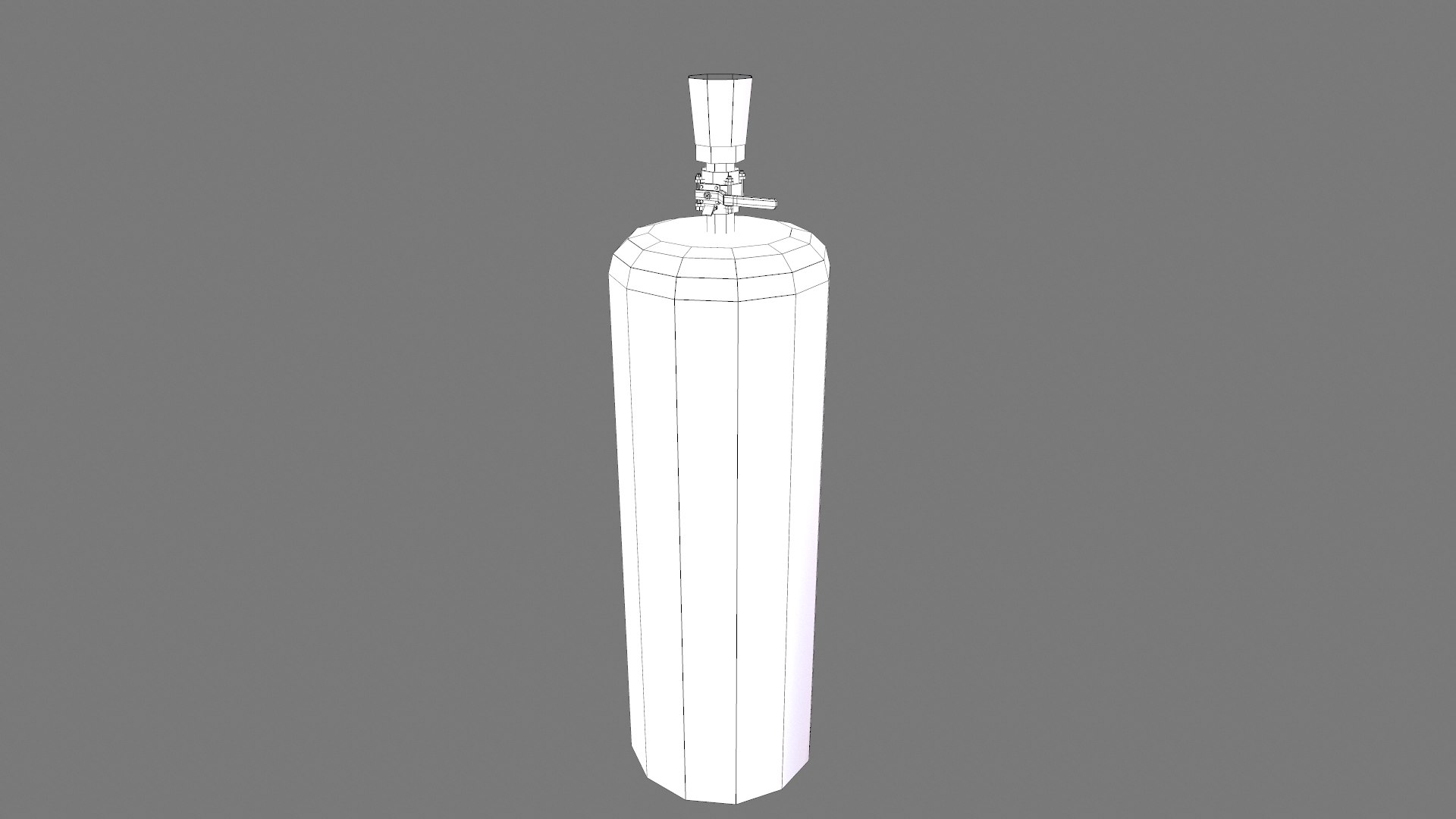 3D Metal Cylinder Model - TurboSquid 2297993