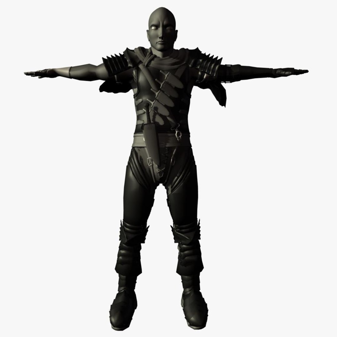 3d Model Character Guts Berserk