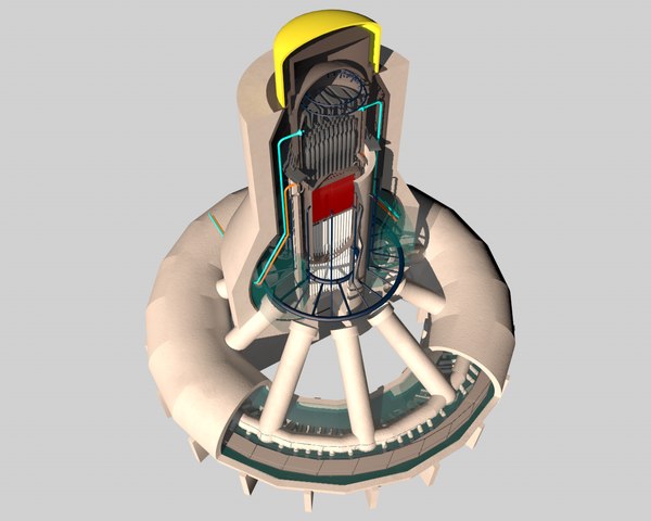 3d model reactor core cooling fukushima
