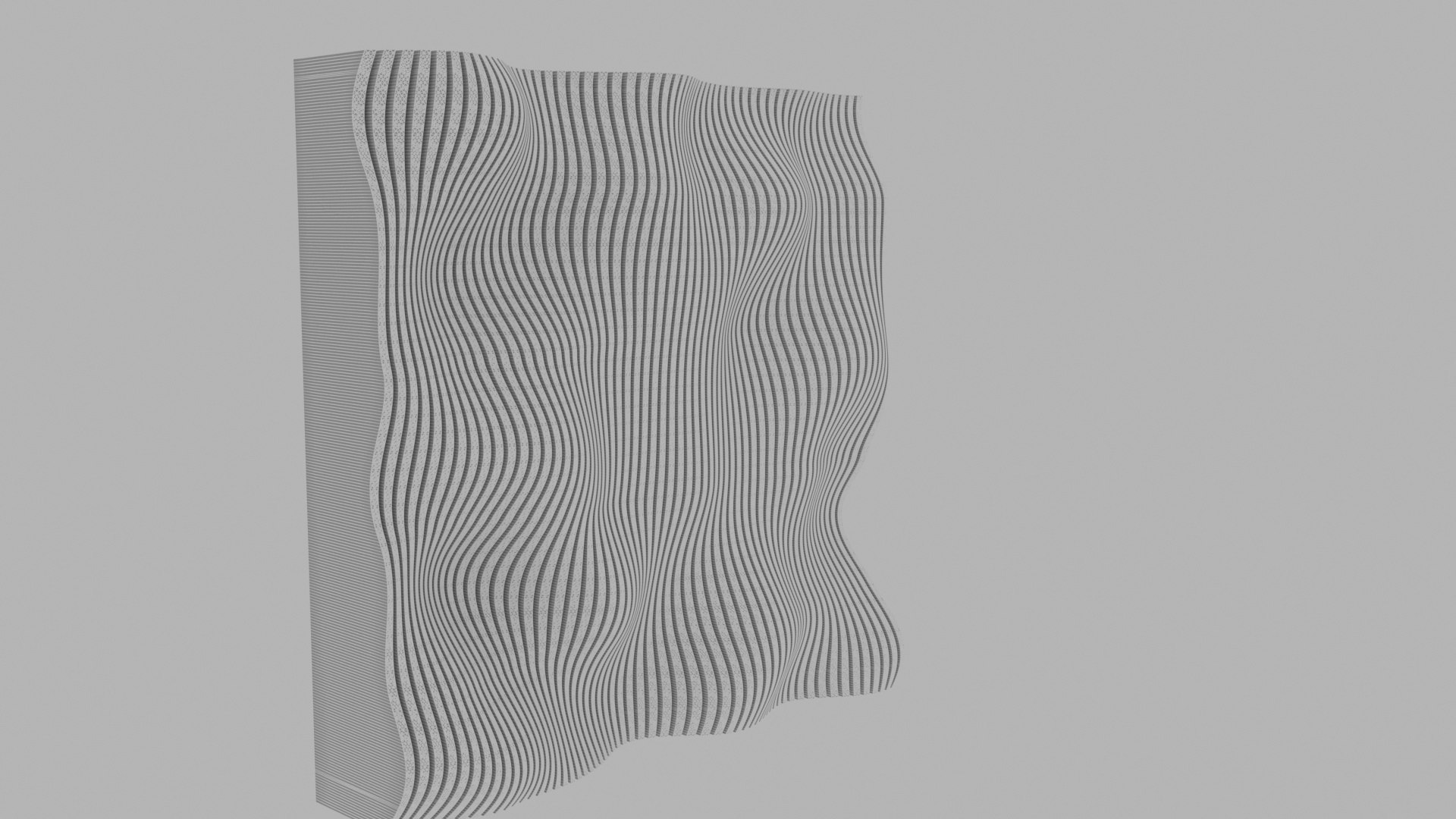 Parametric wall model - TurboSquid 2107481