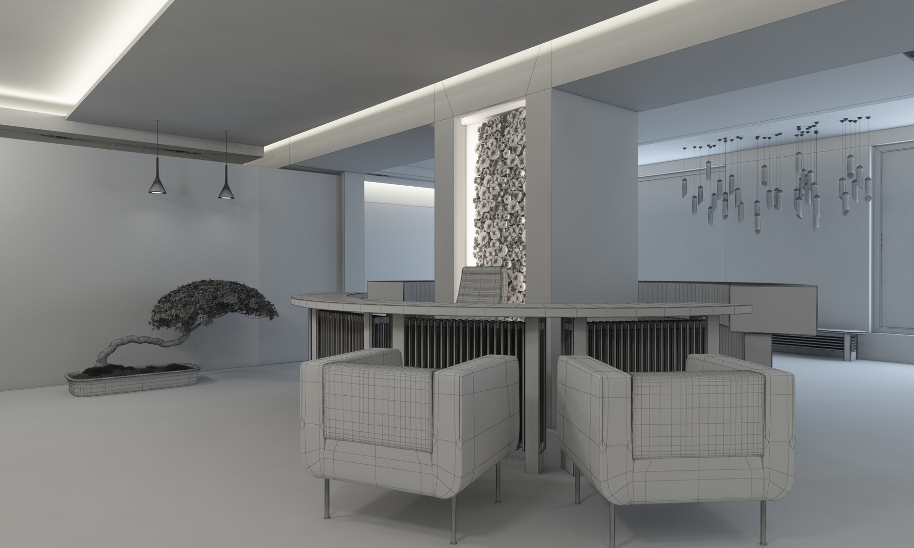 Office Shop 3d Model