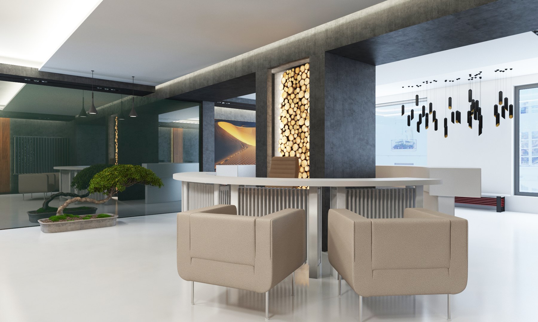 Office Shop 3d Model
