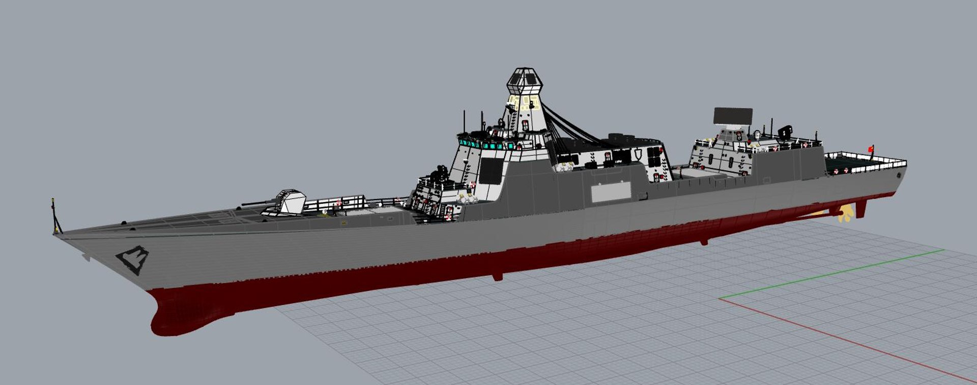 Destroyer 3D Model - TurboSquid 1589273