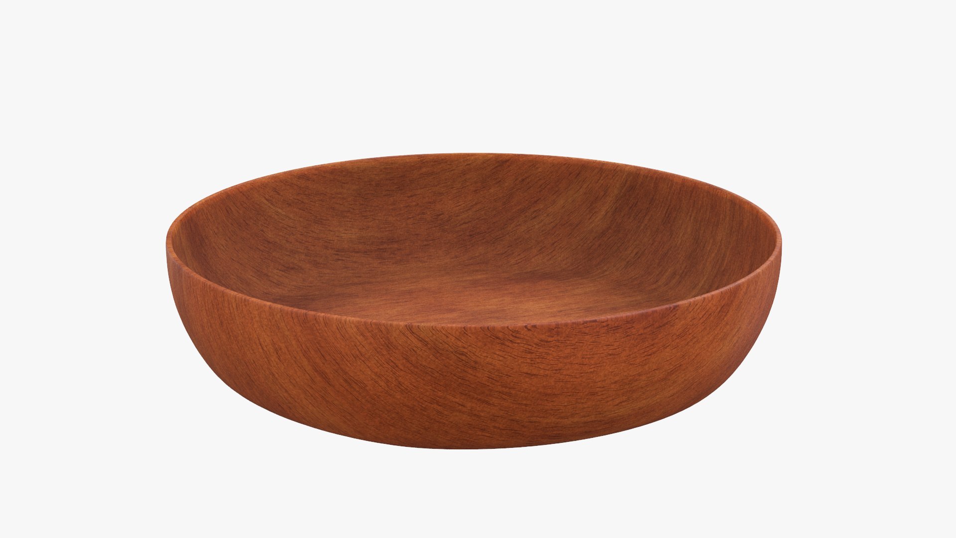 3D Wooden Bowl Model - TurboSquid 2242197