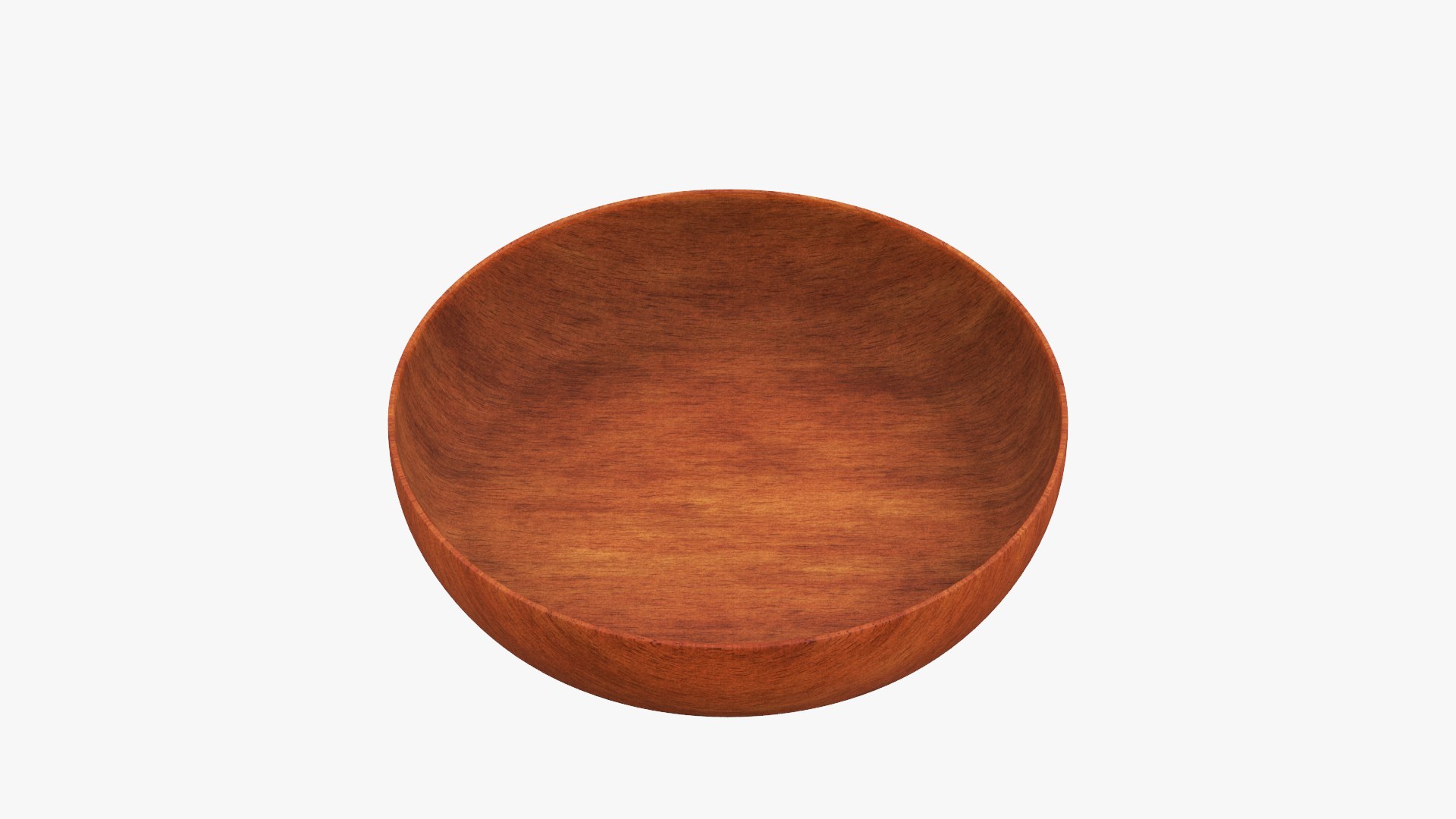 3D Wooden Bowl Model - TurboSquid 2242197