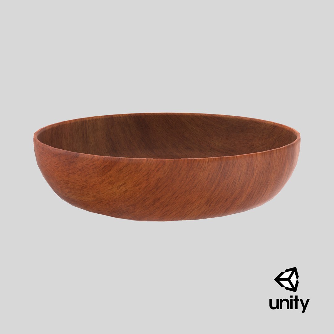 3D Wooden Bowl Model - TurboSquid 2242197