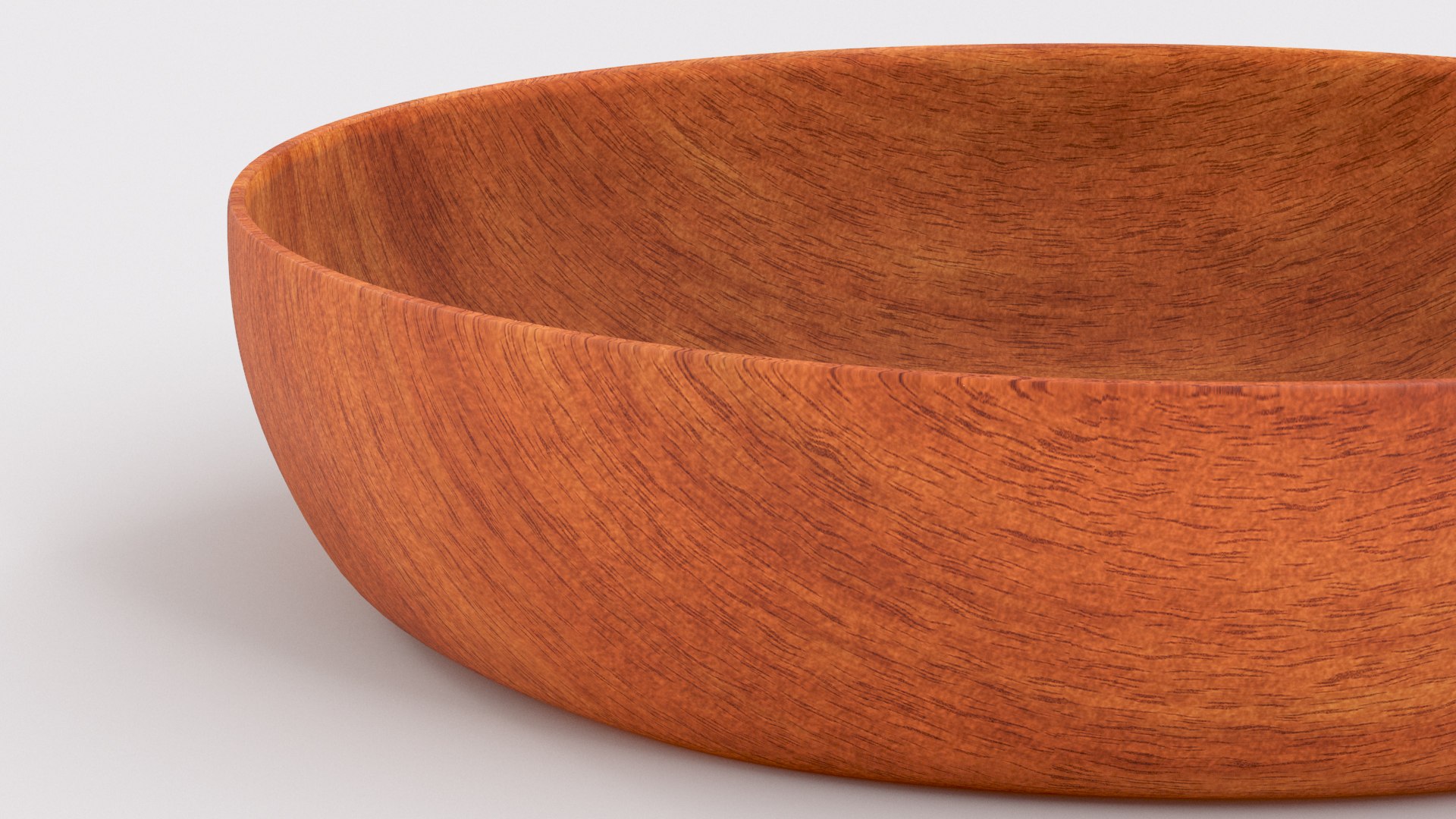 3D Wooden Bowl Model - TurboSquid 2242197