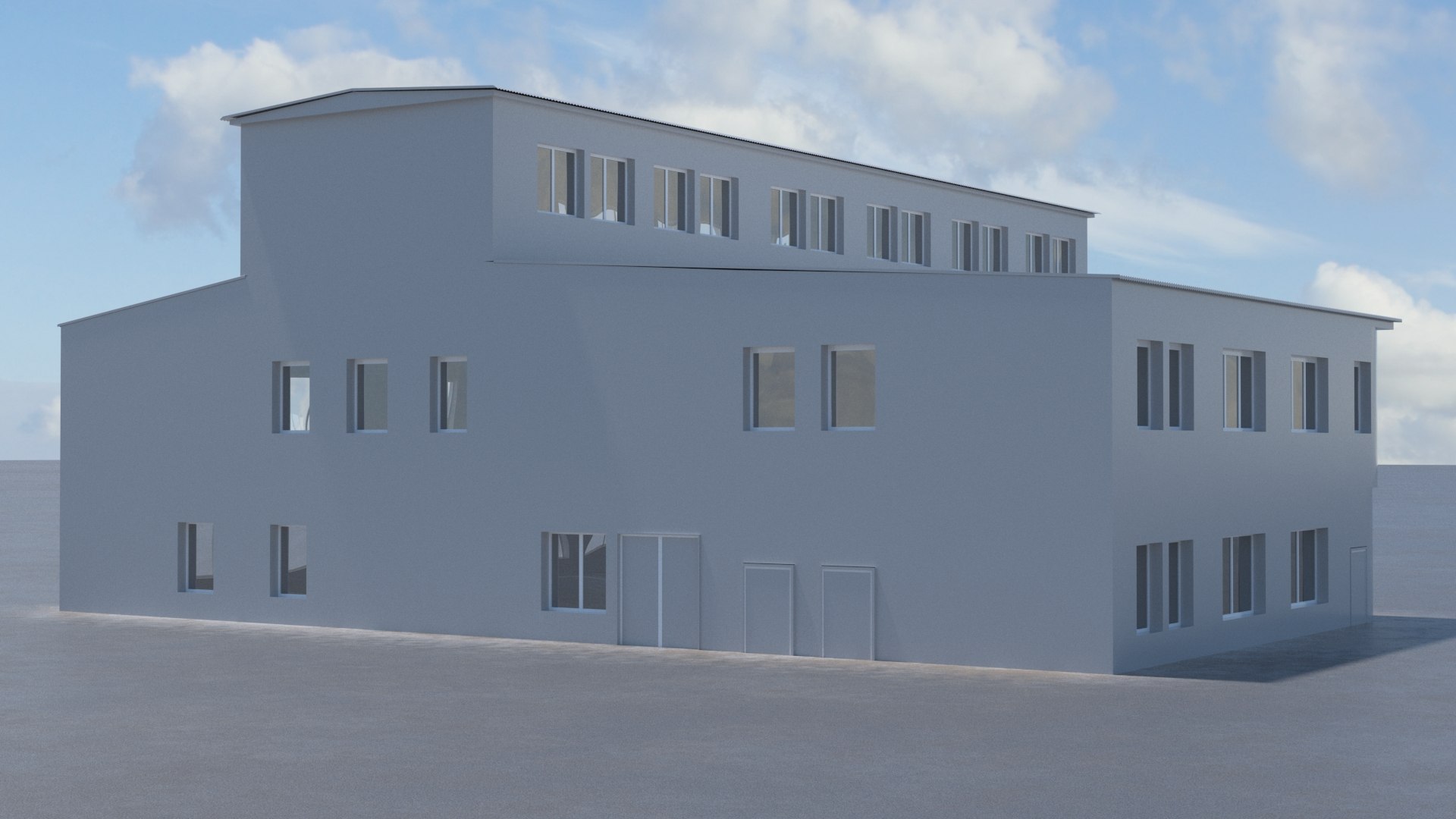 3D model building office v7 - TurboSquid 1338348