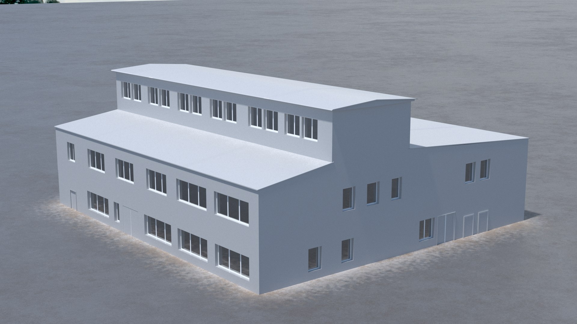 3D model building office v7 - TurboSquid 1338348