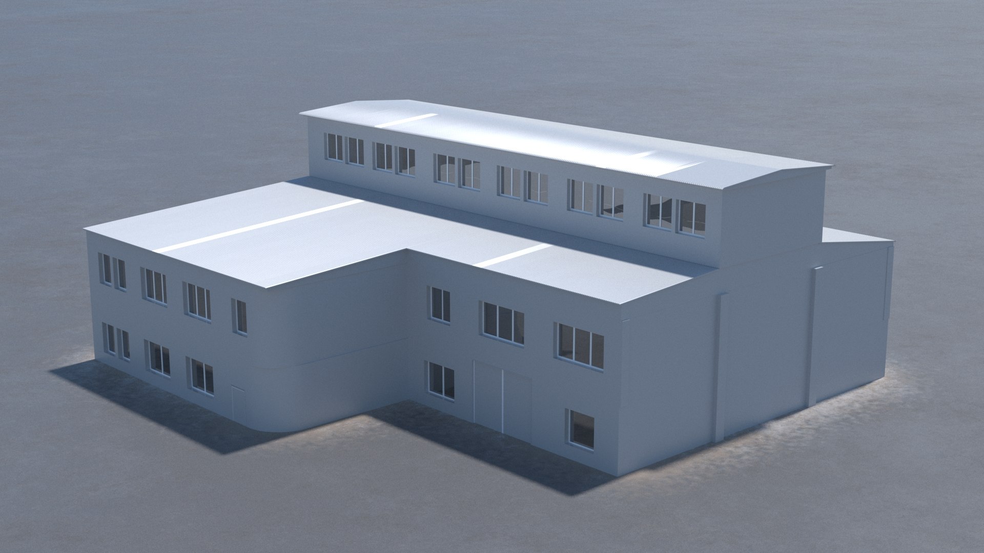 3D model building office v7 - TurboSquid 1338348