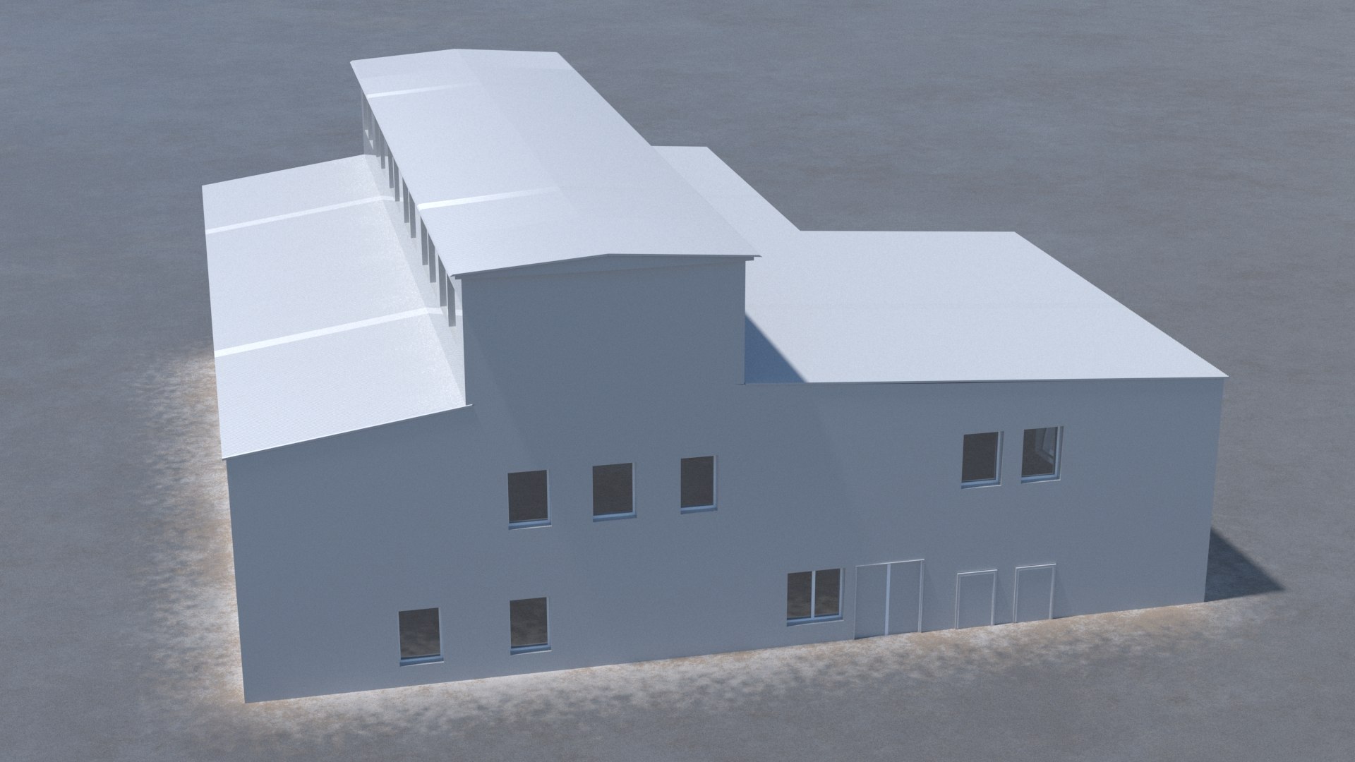 3D model building office v7 - TurboSquid 1338348