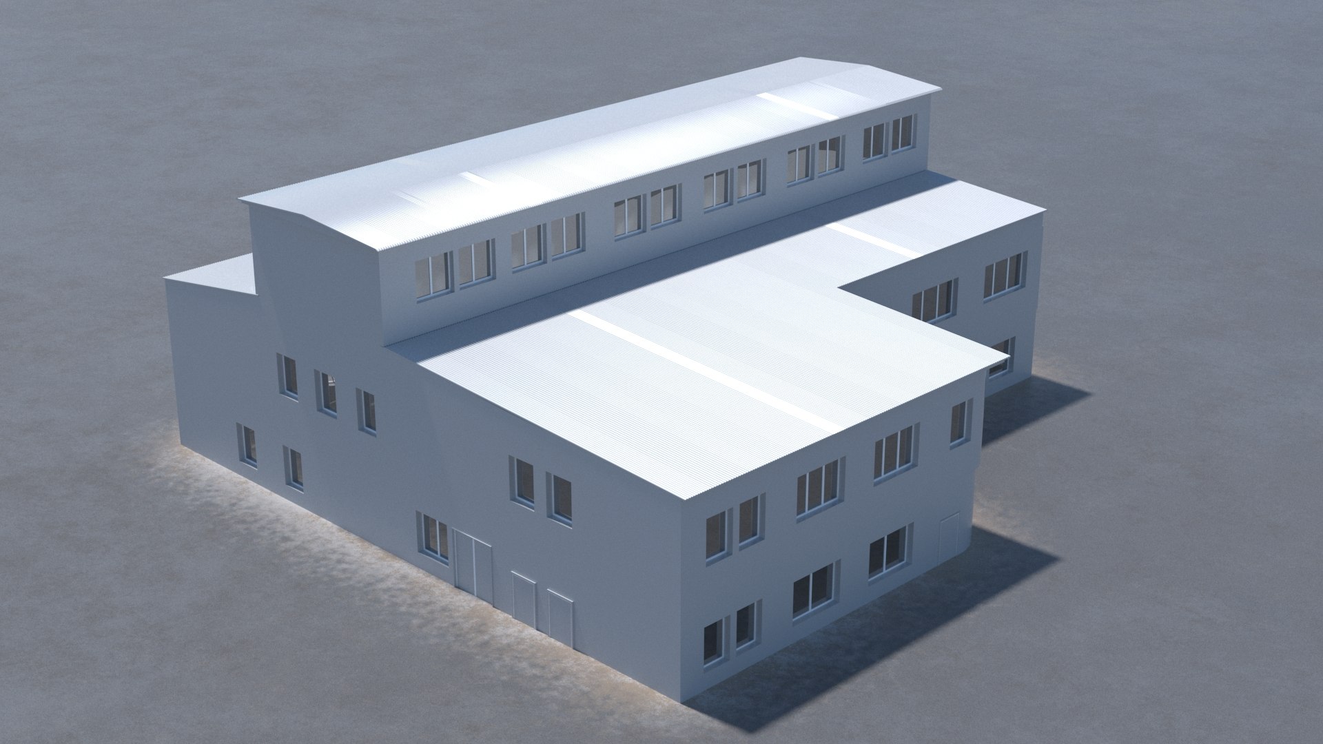 3D model building office v7 - TurboSquid 1338348