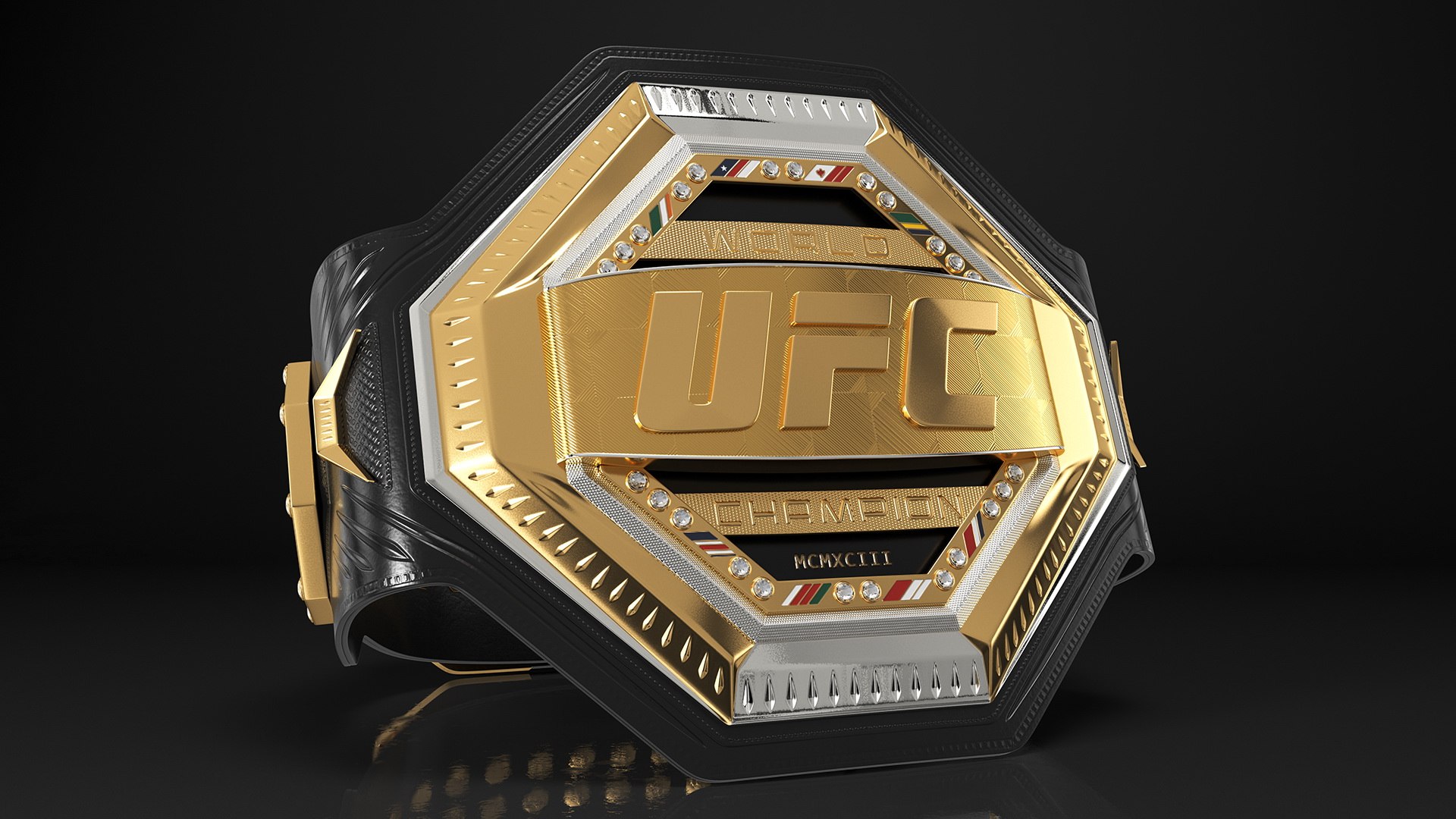 Ufc Legacy Championship Belt 3D Model - TurboSquid 1615502
