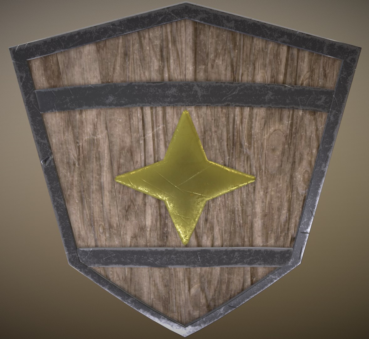 3D Medieval Fantasy Shield Model - TurboSquid 1364600